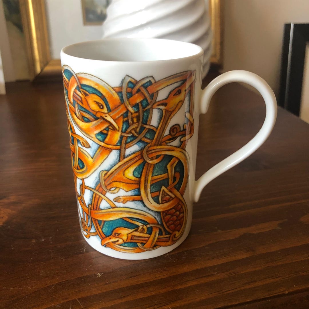 Dunoon Stoneware Jane Fern Celtic Knotwork Design Mug - Etsy