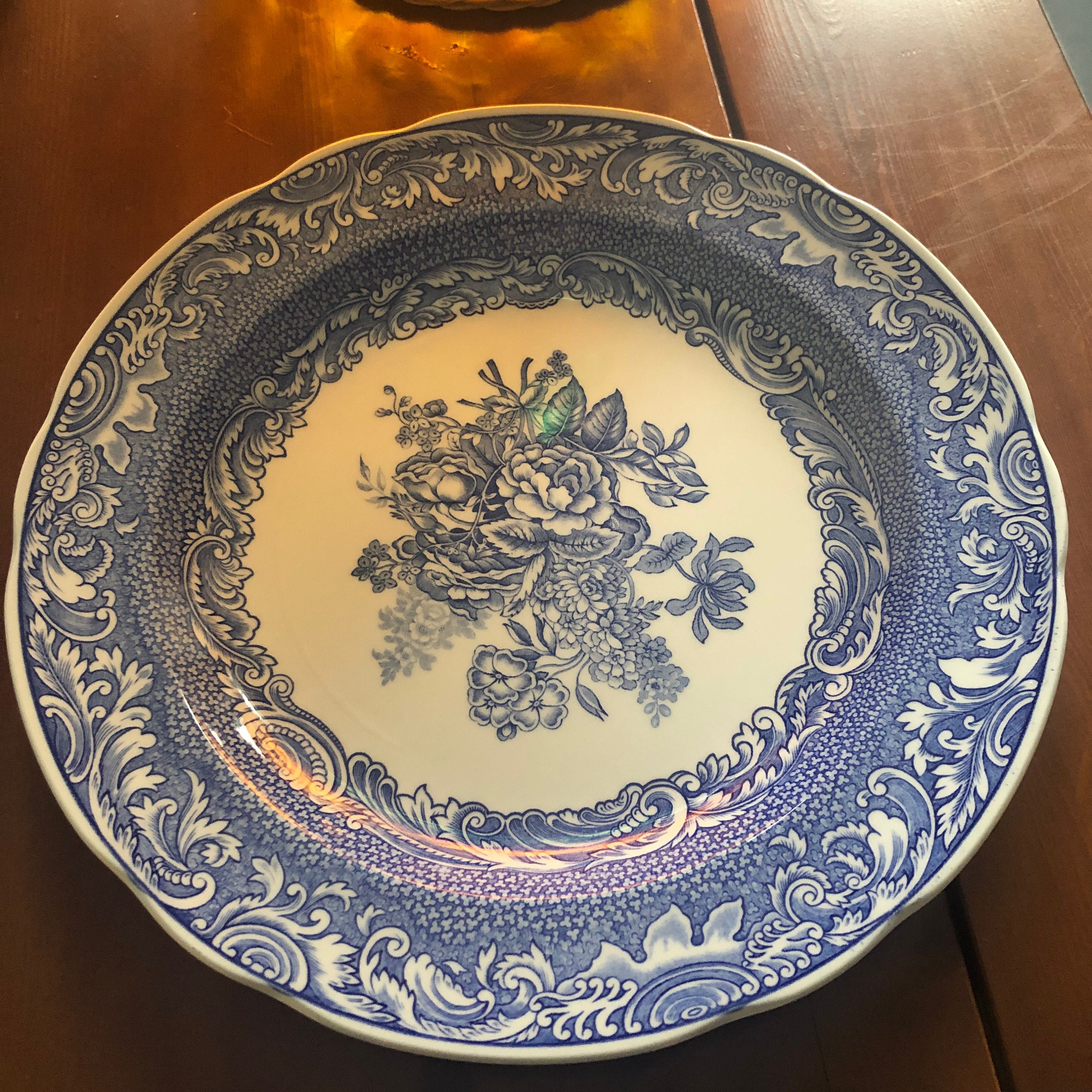 Spode Blue Room Collection Plates - Etsy