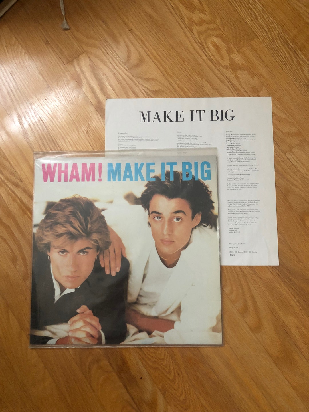 Vintage George Michael WHAM LP Vinyl Records - You Choose - Etsy