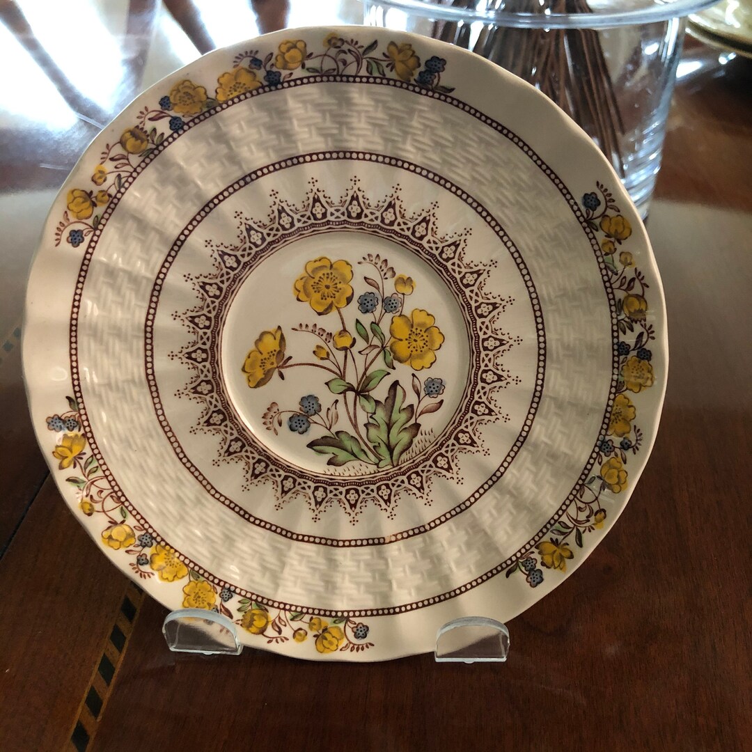 Spode Buttercup Saucer - Etsy