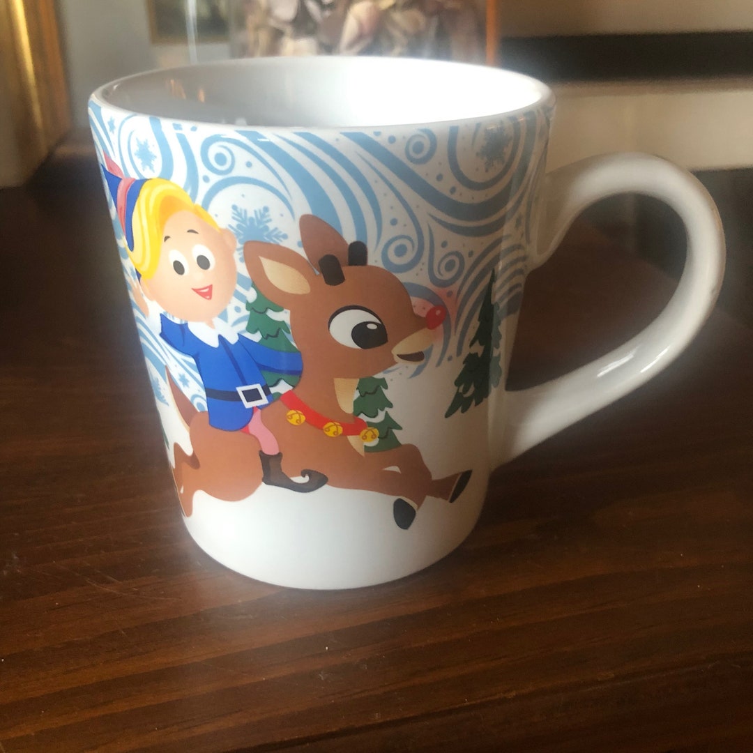 Rudolph the Red Nosed Reindeer Mug - Etsy