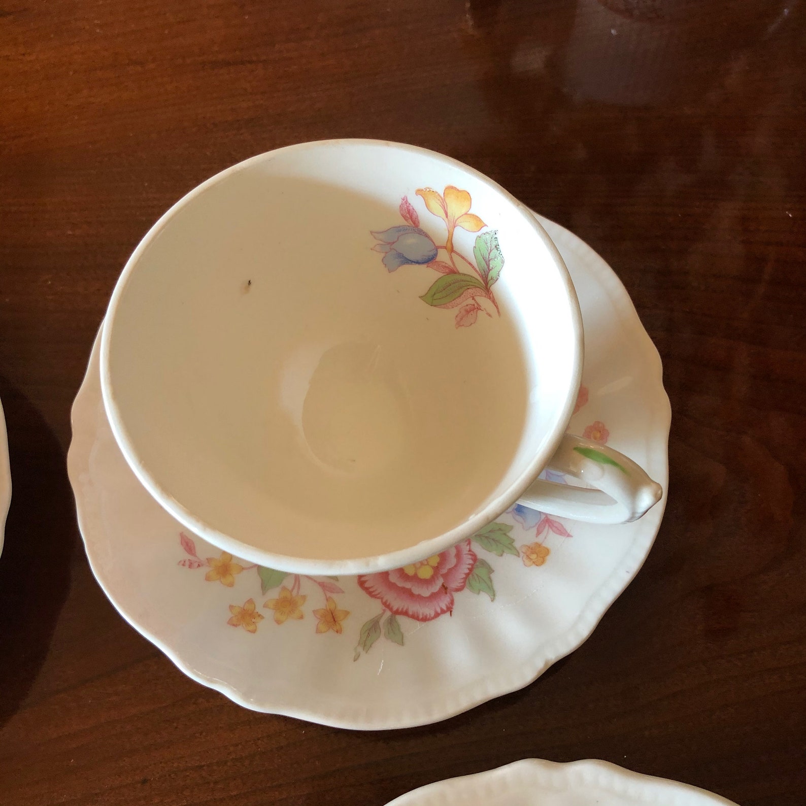 RARE Sovereign Potters Earthenware SVP39 Pattern Cup and Saucer - Etsy