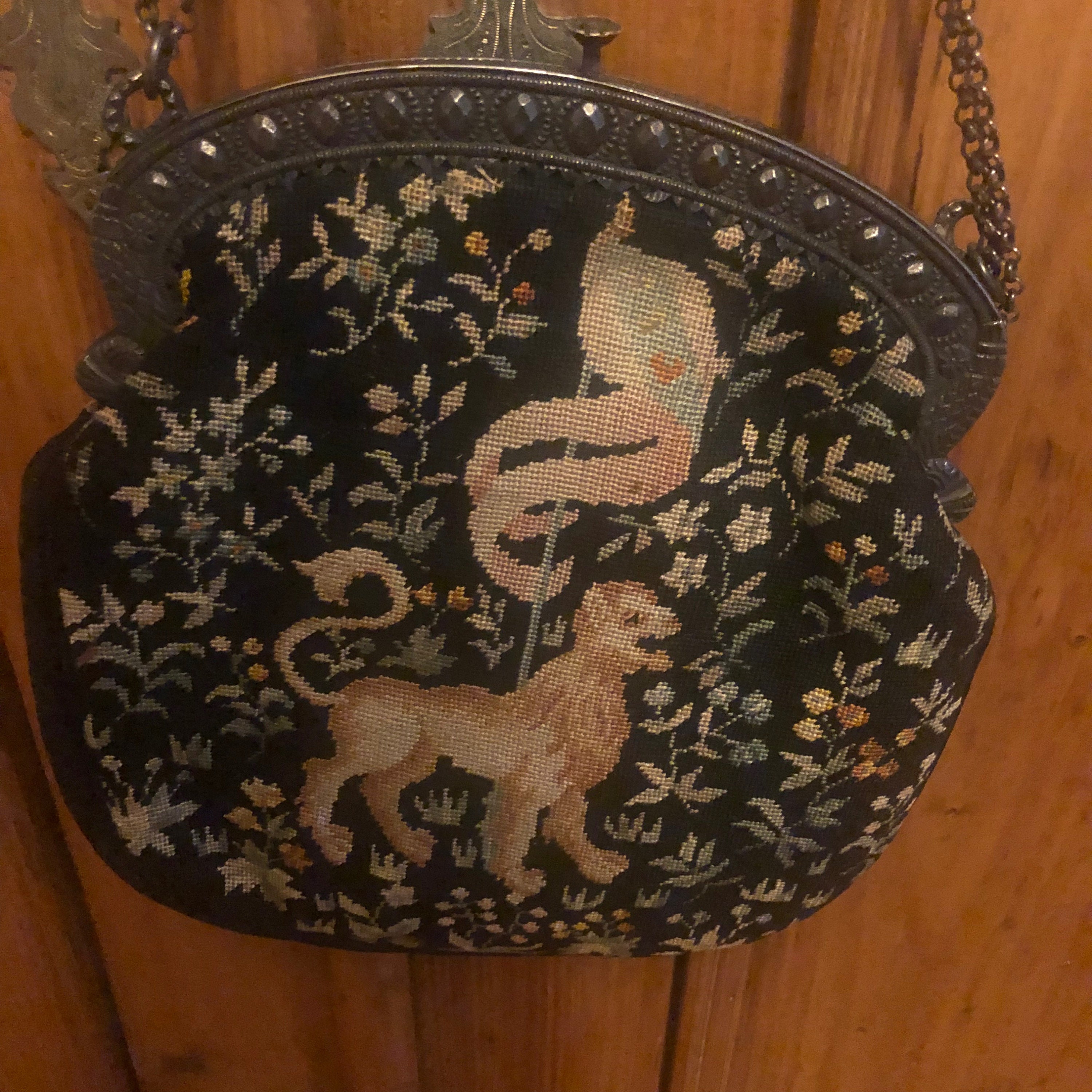 Vintage Redisch New York Purse Custom Made Petit Point Purse - Etsy