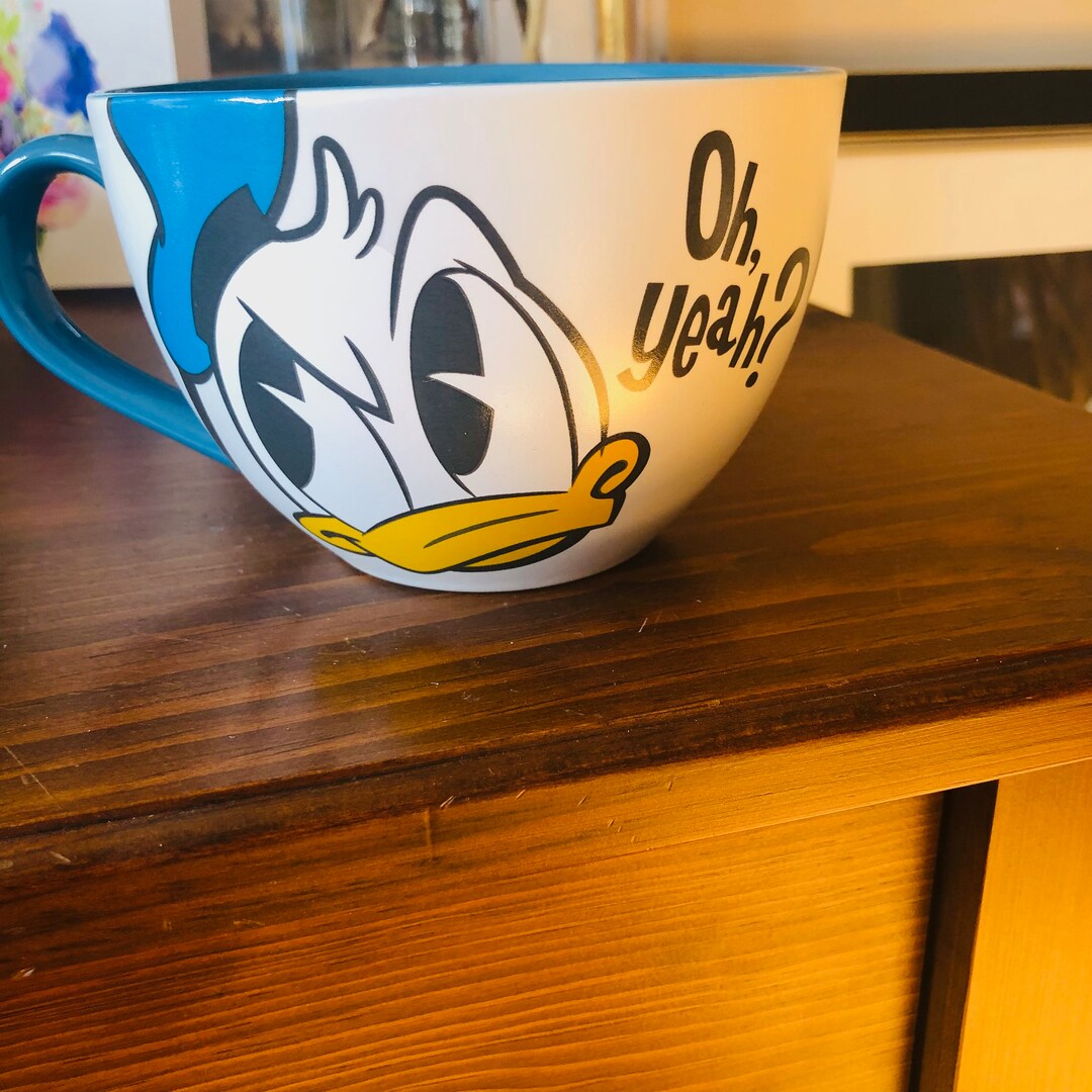 Disney Donald Duck Oh Yeah Large Mug - Etsy