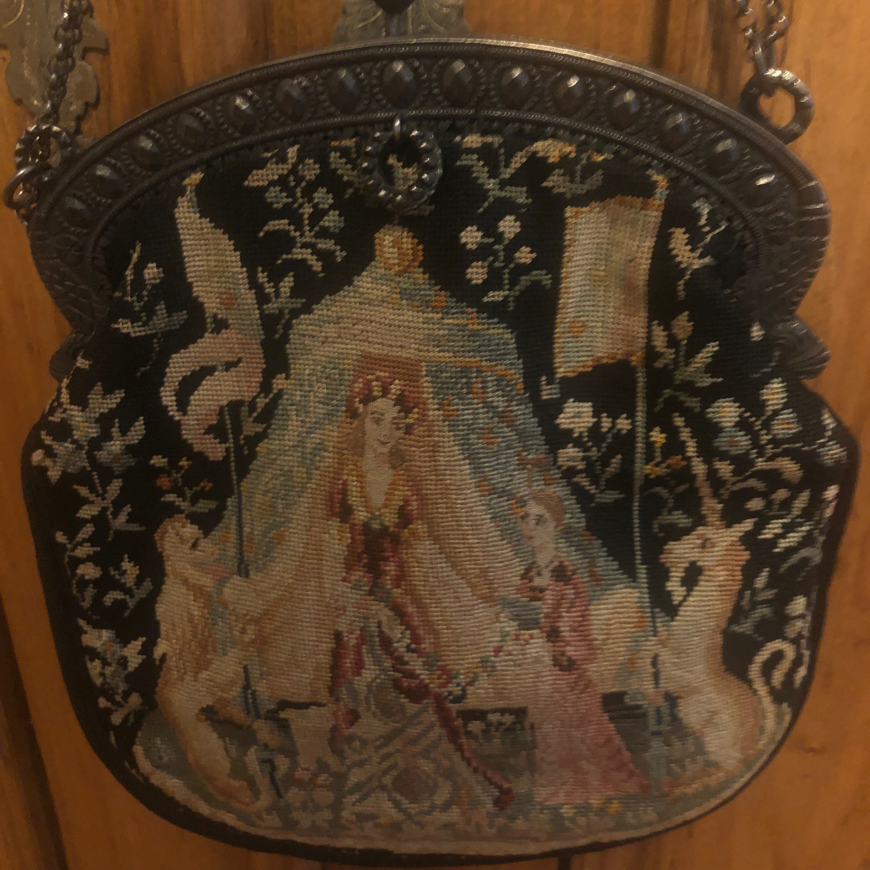 Vintage Redisch New York Purse Custom Made Petit Point Purse - Etsy