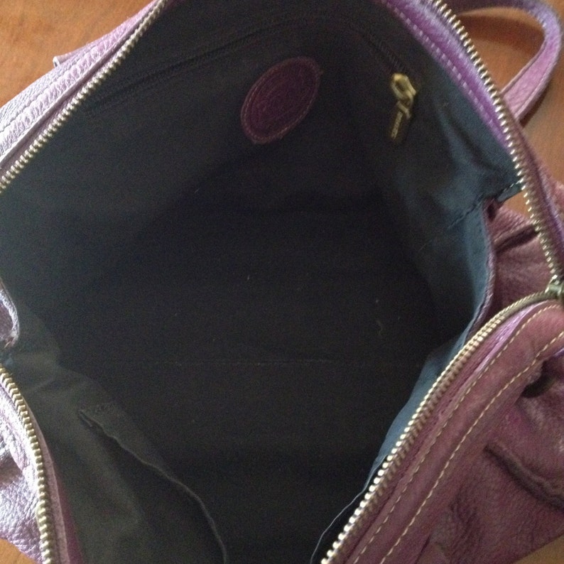 Vintage Roots Purple Berry Handbag - Etsy Canada