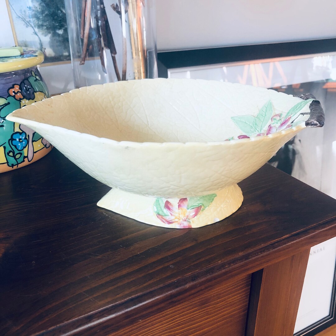Vintage Carleton Ware Made in England Yellow Floral Bowl - Etsy