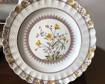 Spode Copeland buttercup England Lot of 11 Pieces Plates Cups Bowls ...