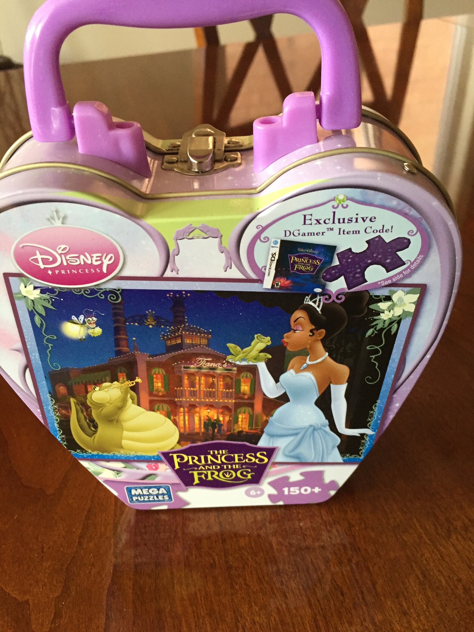 Princess and the Frog Puzzle Tin - Etsy