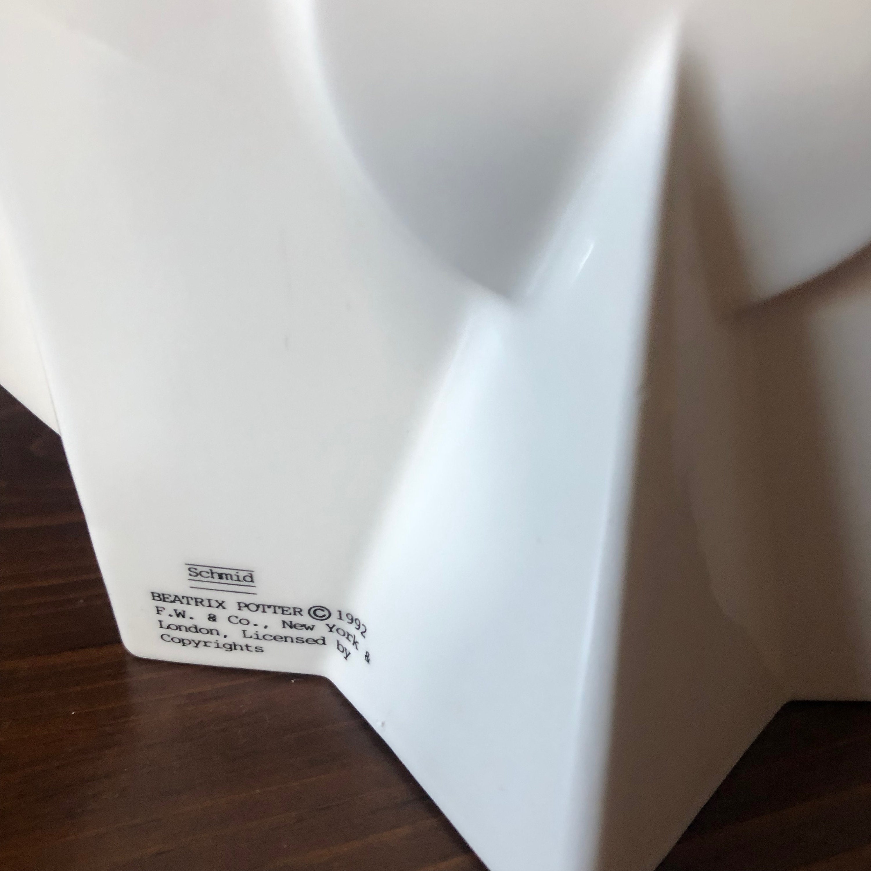 Beatrix Potter Schmid 1992 Round Frame - Etsy