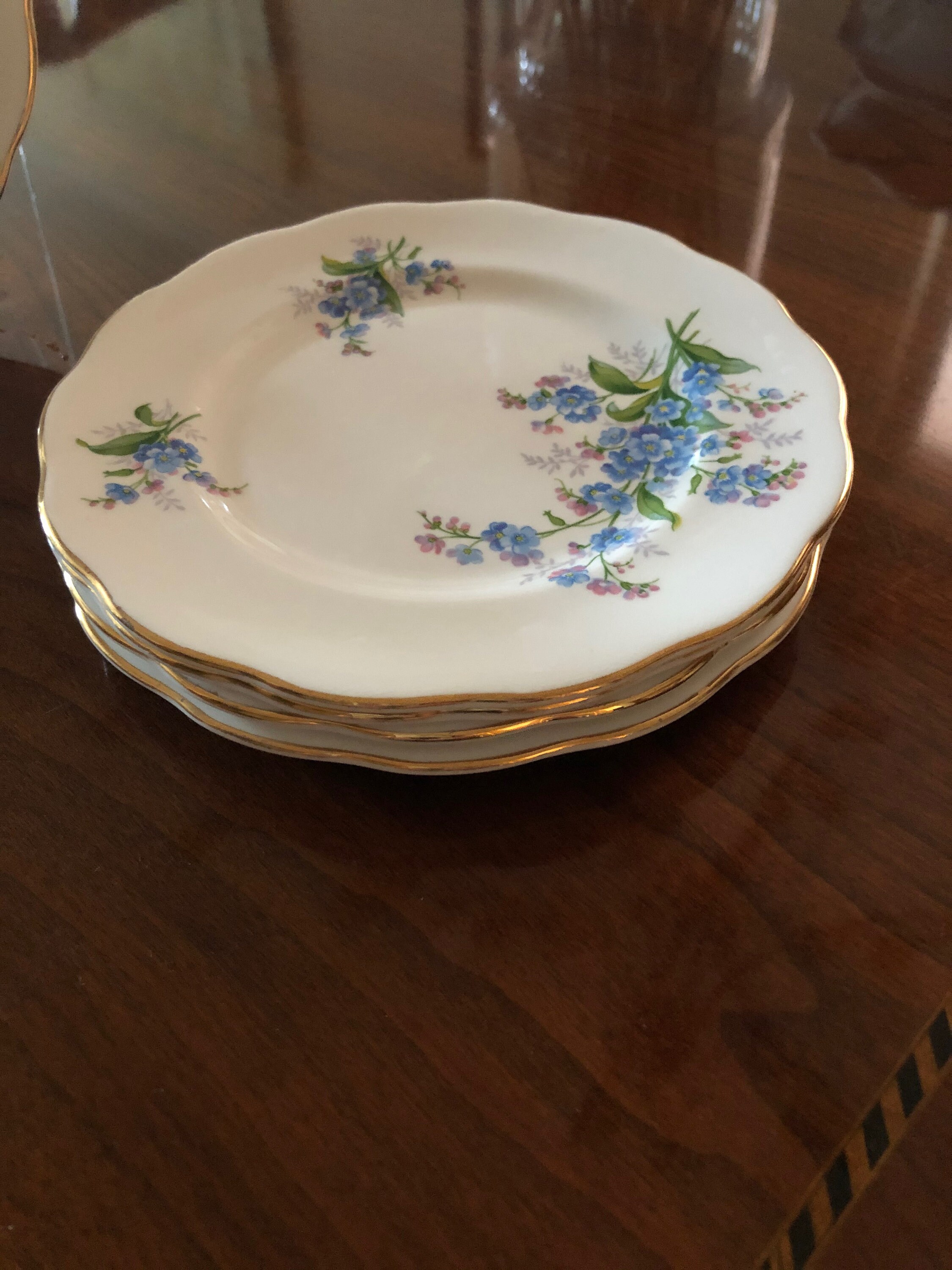 Vintage Royal Albert Forget Me Not Dinnerware Pieces - Etsy