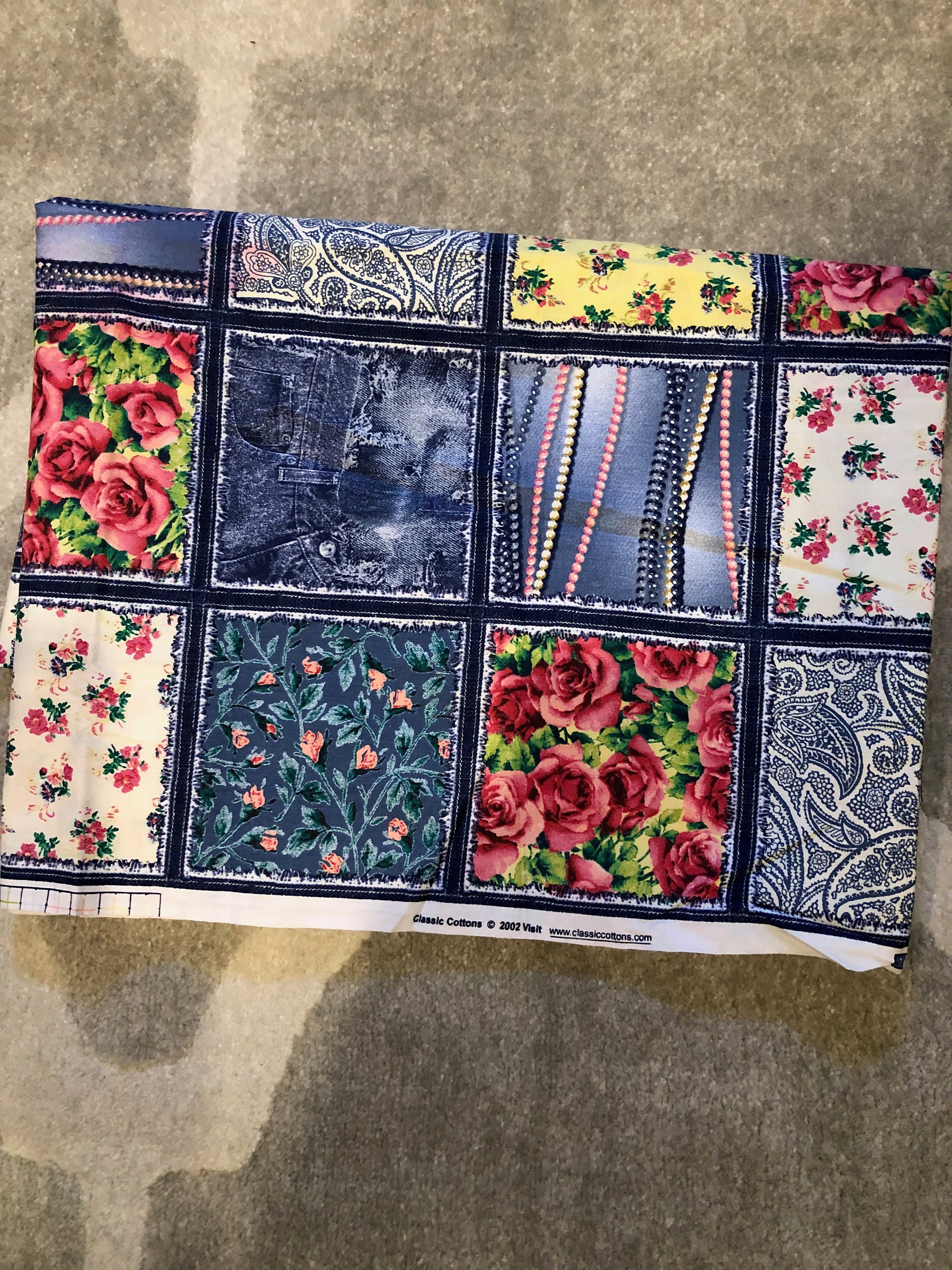 Classic Cottons 2002 Patch Work Fabric - Etsy