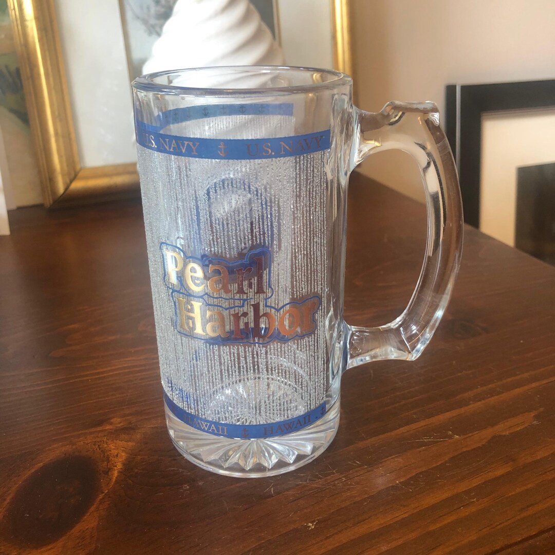 Vintage US Navy Pearl Harbour Hawaii Beer Mug - Etsy