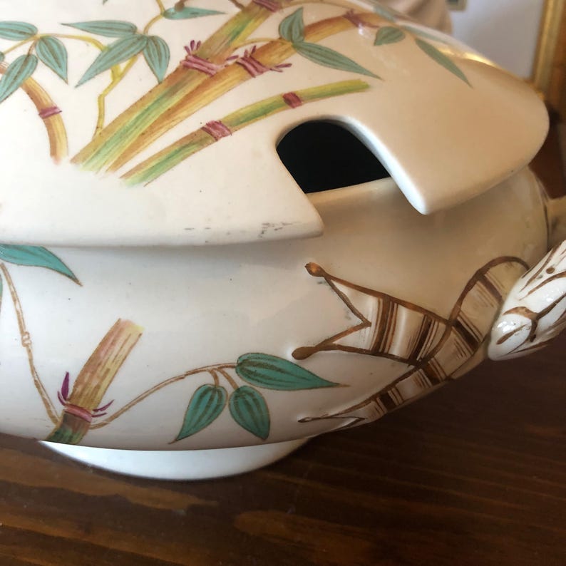 Vintage Washington Parrot Large Ceramic Soup Tureen Bowl - Etsy