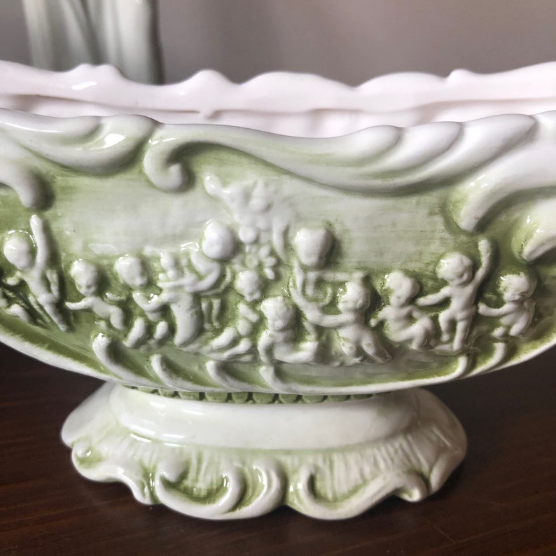 Vintage Relpo Pompei Japan Cherub Planter 5751 - Etsy