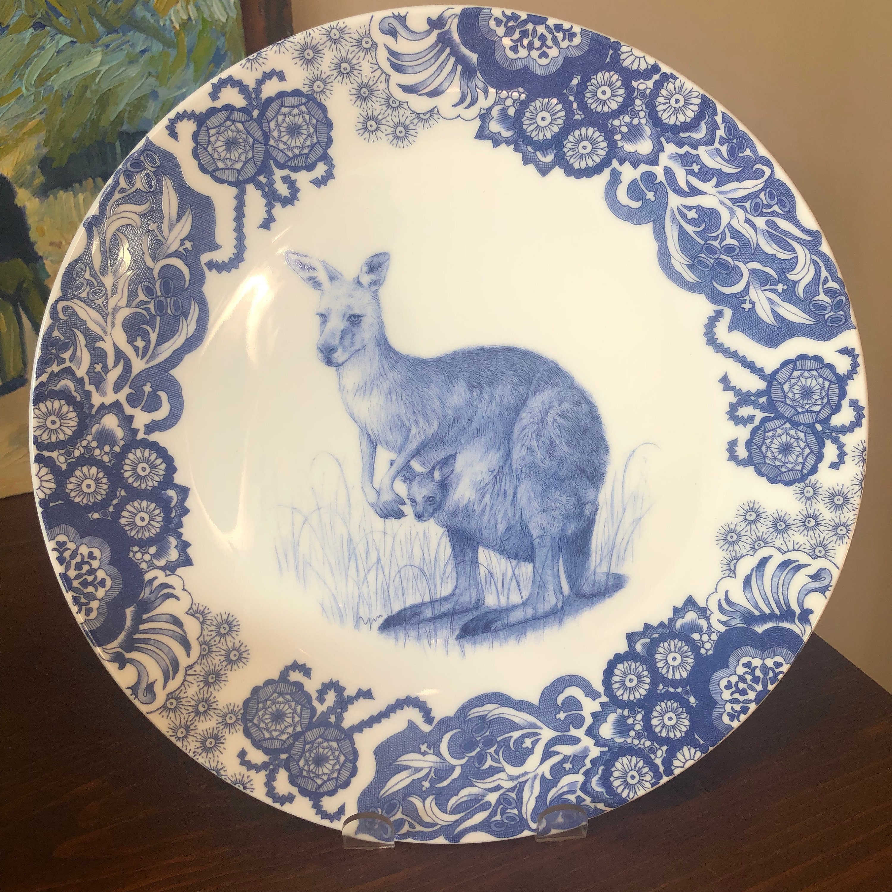 True Blue Yoko Webster Australian Porcelain Koala Bear and Kangaroo ...