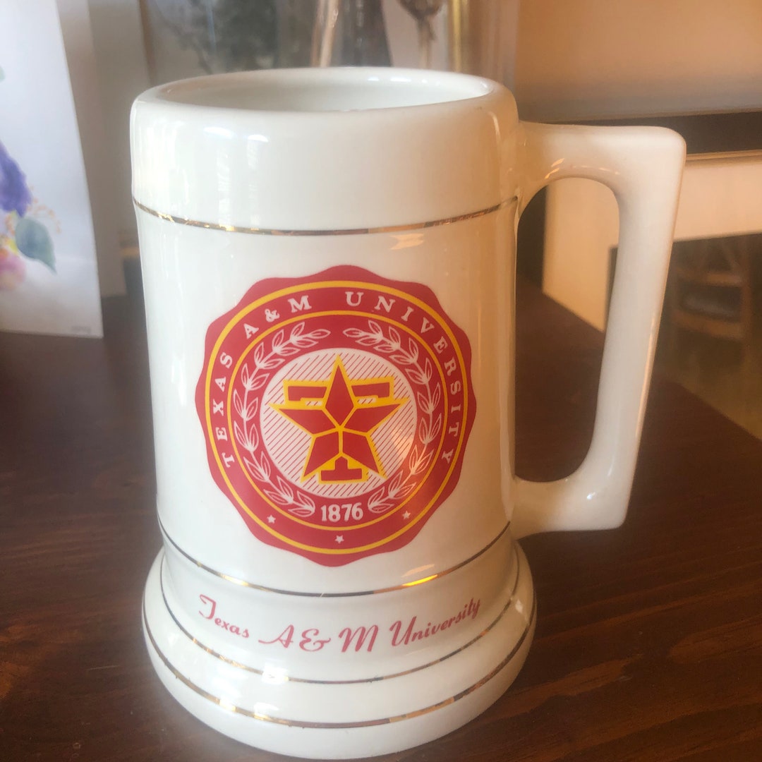 Vintage Texas A & M University Large Mug - Etsy