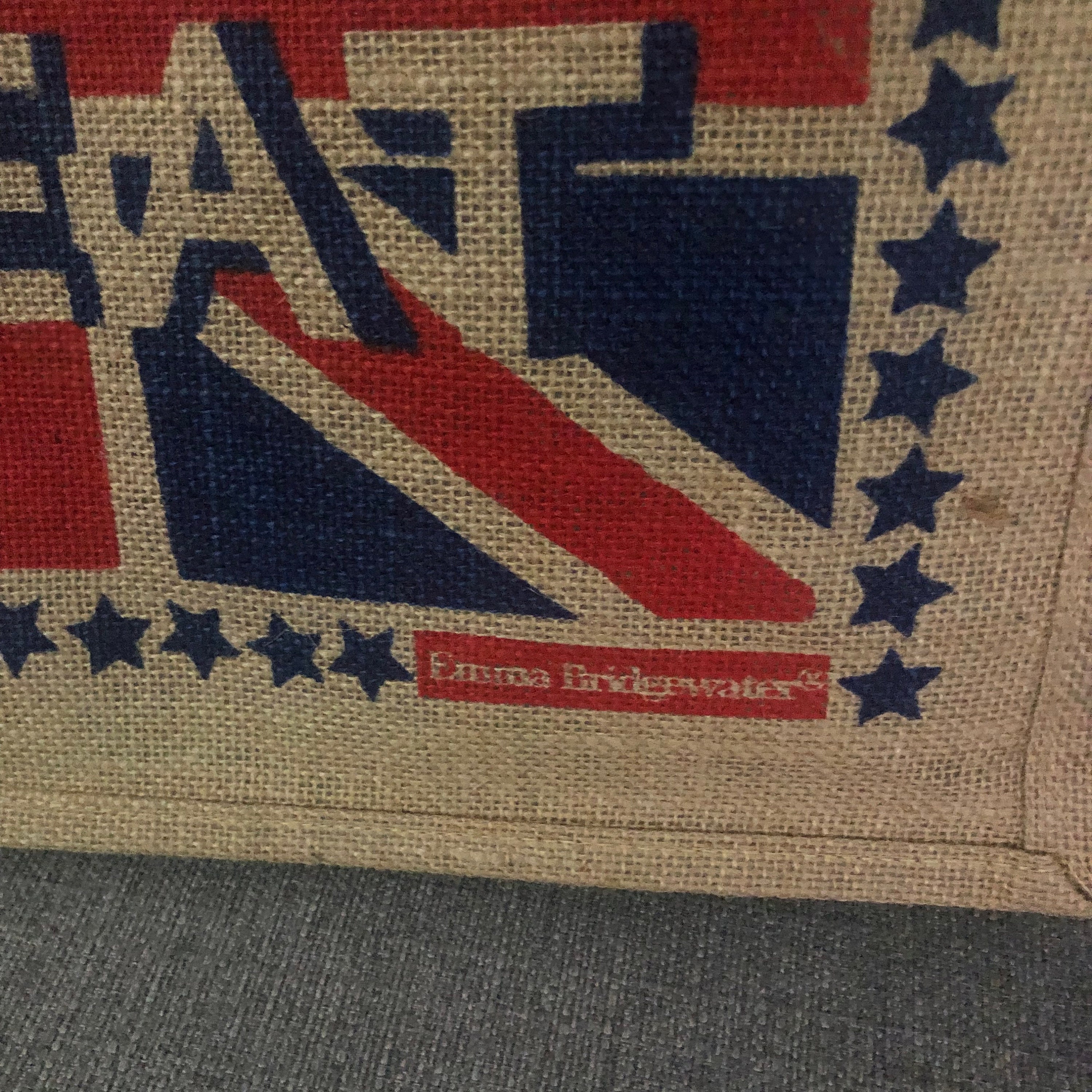 Emma Bridgewater Union Jack Jute Eco Tote Bag - Etsy