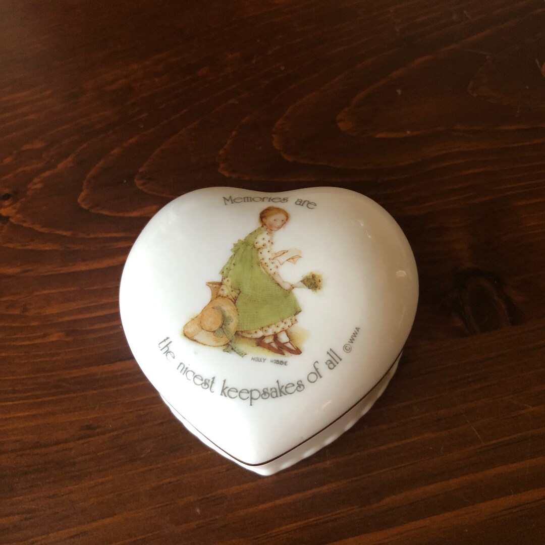 Vintage HOLLY HOBBIE Trinket Box - Etsy