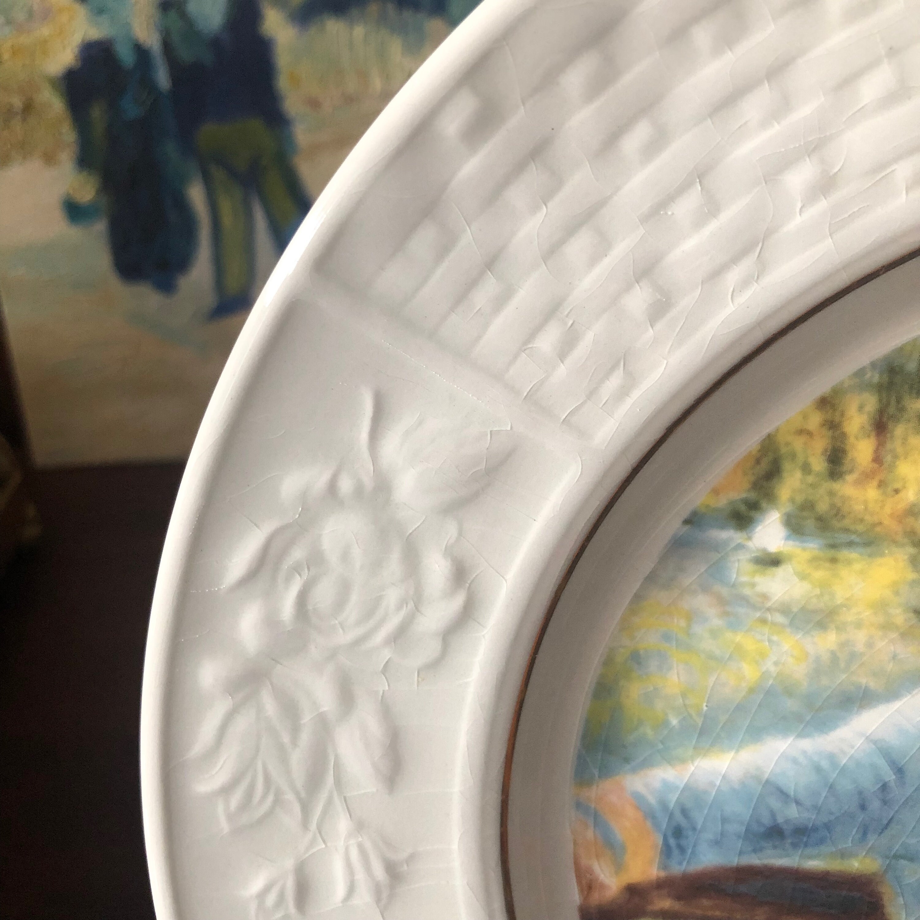 Vintage Wood and Sons Renoir the Inkeeper's Daughter Plate - Etsy
