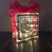 Lighted Glass Block, Battery, Glass Block Night Light, Gift for Her ...