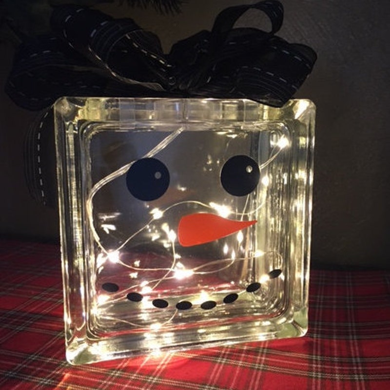 Glass Block Decor - Etsy