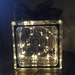 Lighted Glass Block, Battery, Glass Block Night Light, Glass Block ...