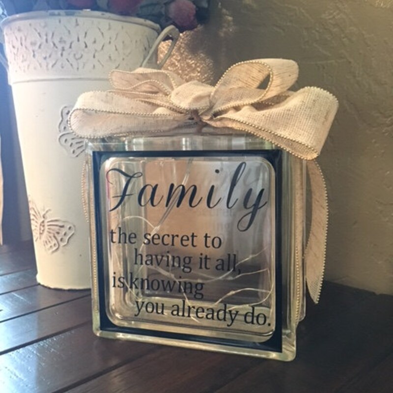 Vinyl Decal for Glass Blocks - Etsy