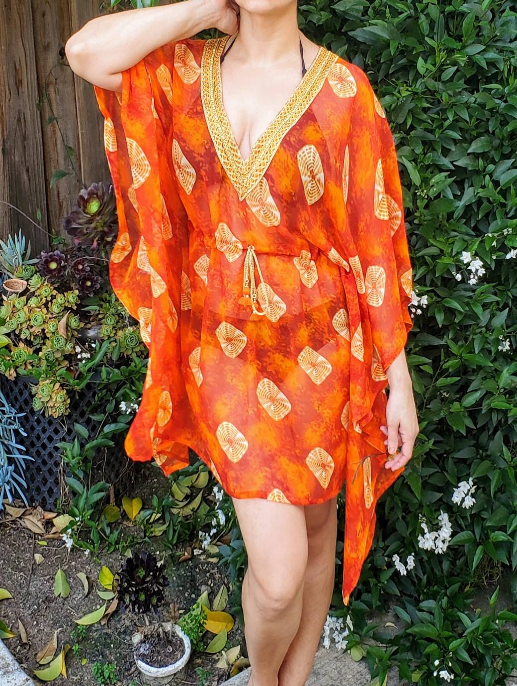 Summer Beach Coverups, Swimsuit Coverups, Beach Caftan, Beach Cover Ups ...