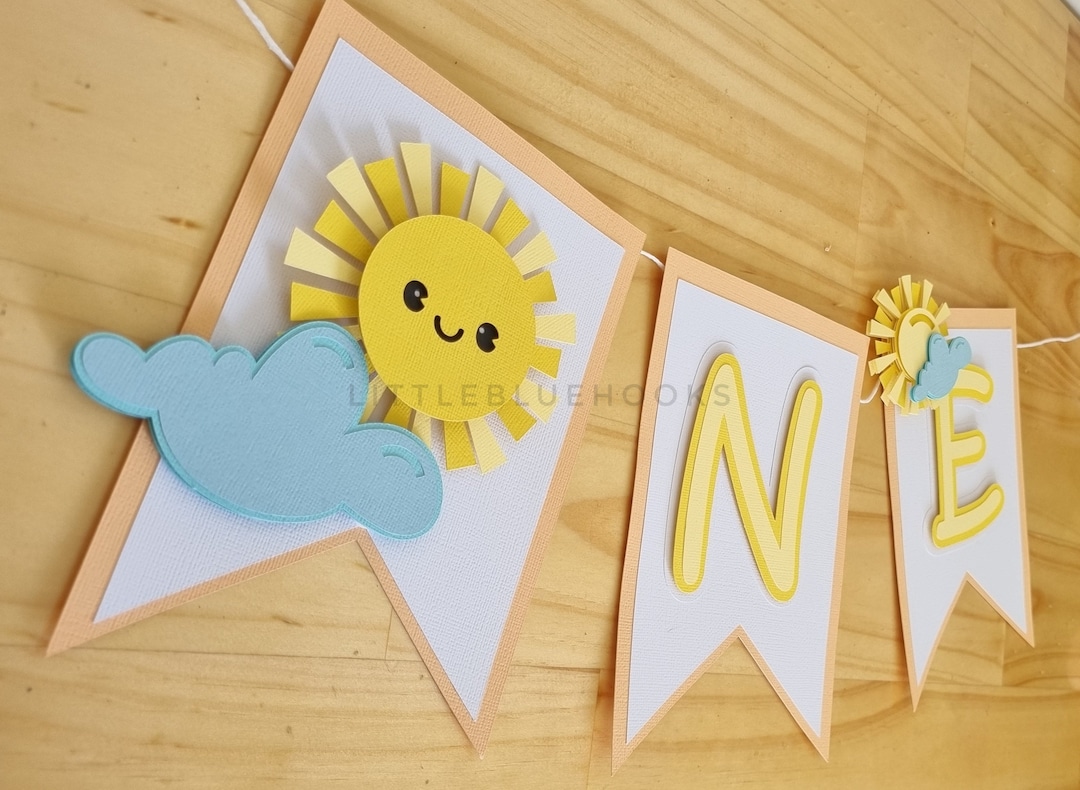 Sunshine Birthday Sunshine Party Sunshine High Chair Banner You Are My ...