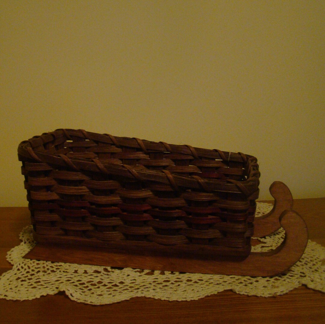 Amish Made Santa Sleigh - Etsy