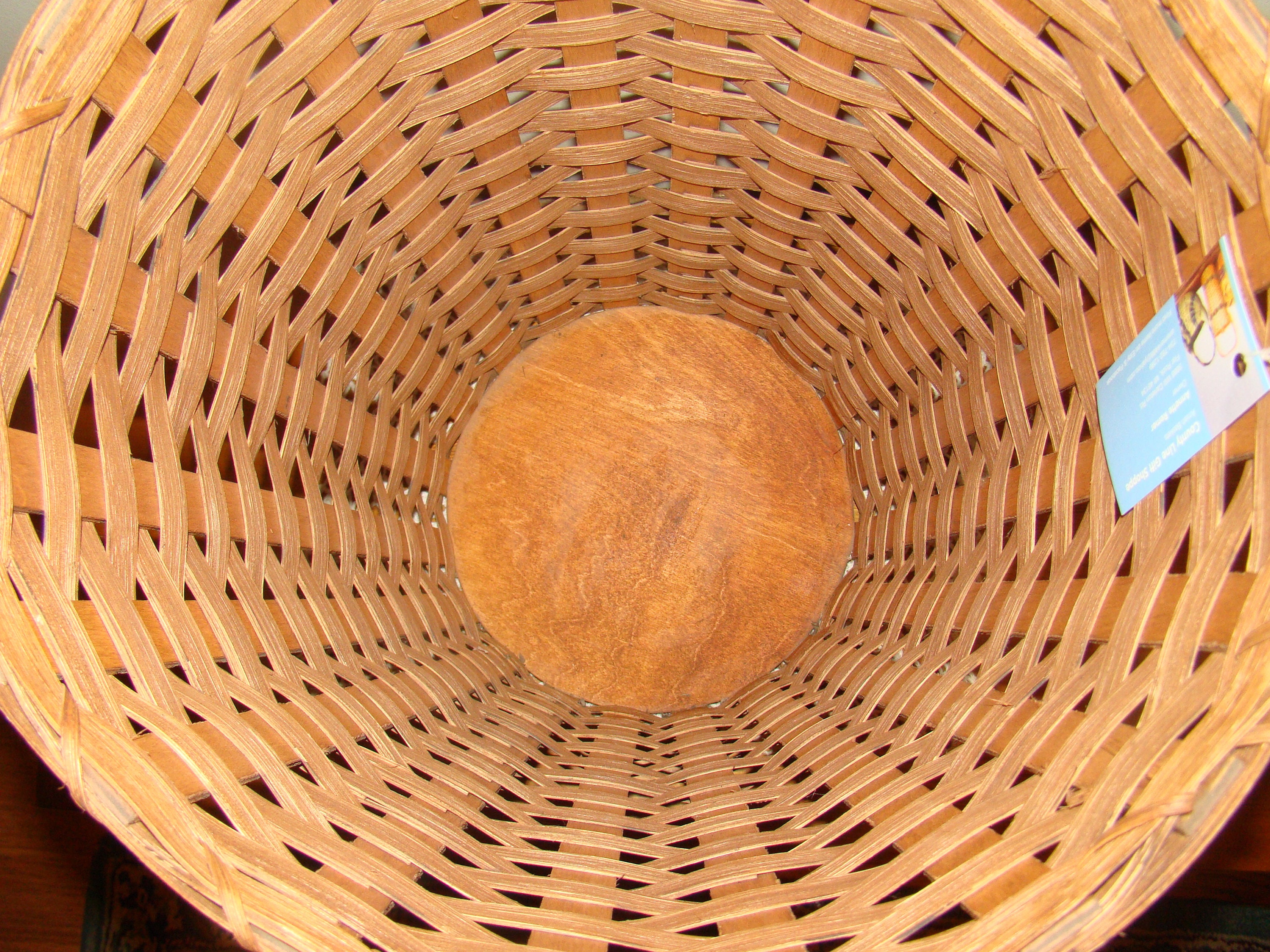 Made in Michigan Amish Made Tall Wastebasket, Toy Basket, or Just a ...