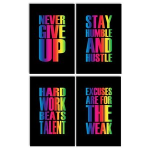 Inspirational Quotes Posters - Motivational Quotes Posters - Wall Decor ...