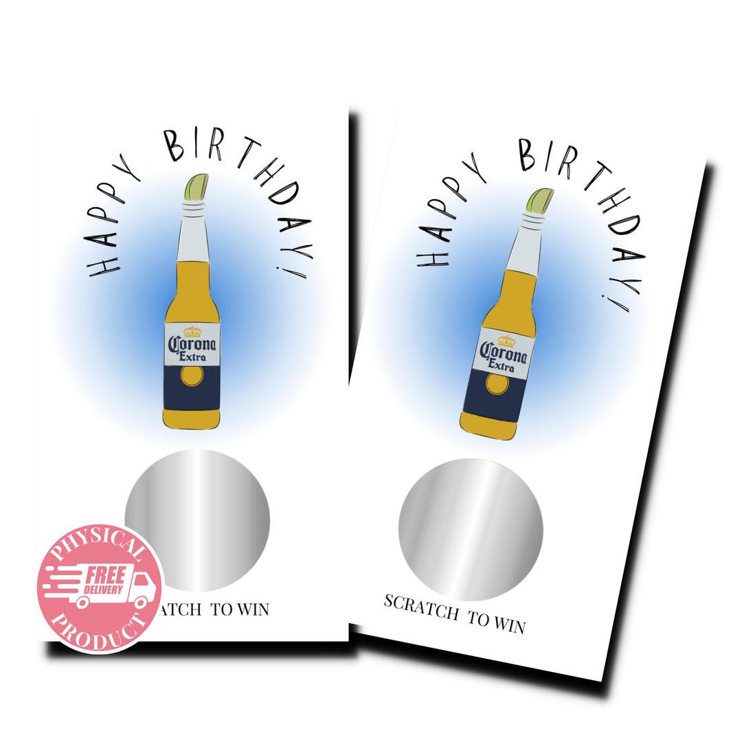 Birthday Scratch off Card Party Games Birthday Table Games Funny ...