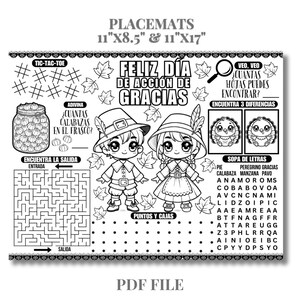 Dia De Accion De Gracias Juegos Para Niños Juegos Para Dia De Accion De ...