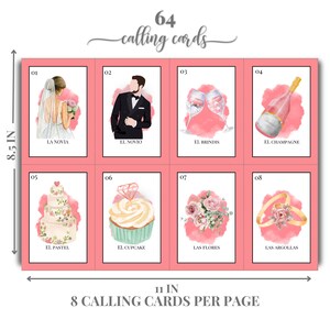 Despedida De Soltera Loteria Juegos 50 Tableros Juegos Para Boda Bridal ...