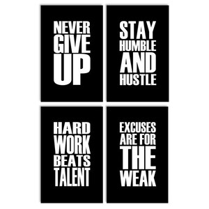 Inspirational Quotes Posters - Motivational Quotes Posters - Wall Decor ...