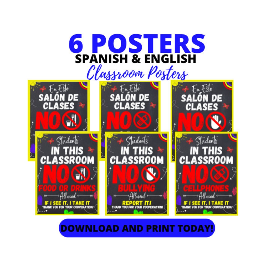 Classroom Decor - Classroom Posters & Signs - - Etsy