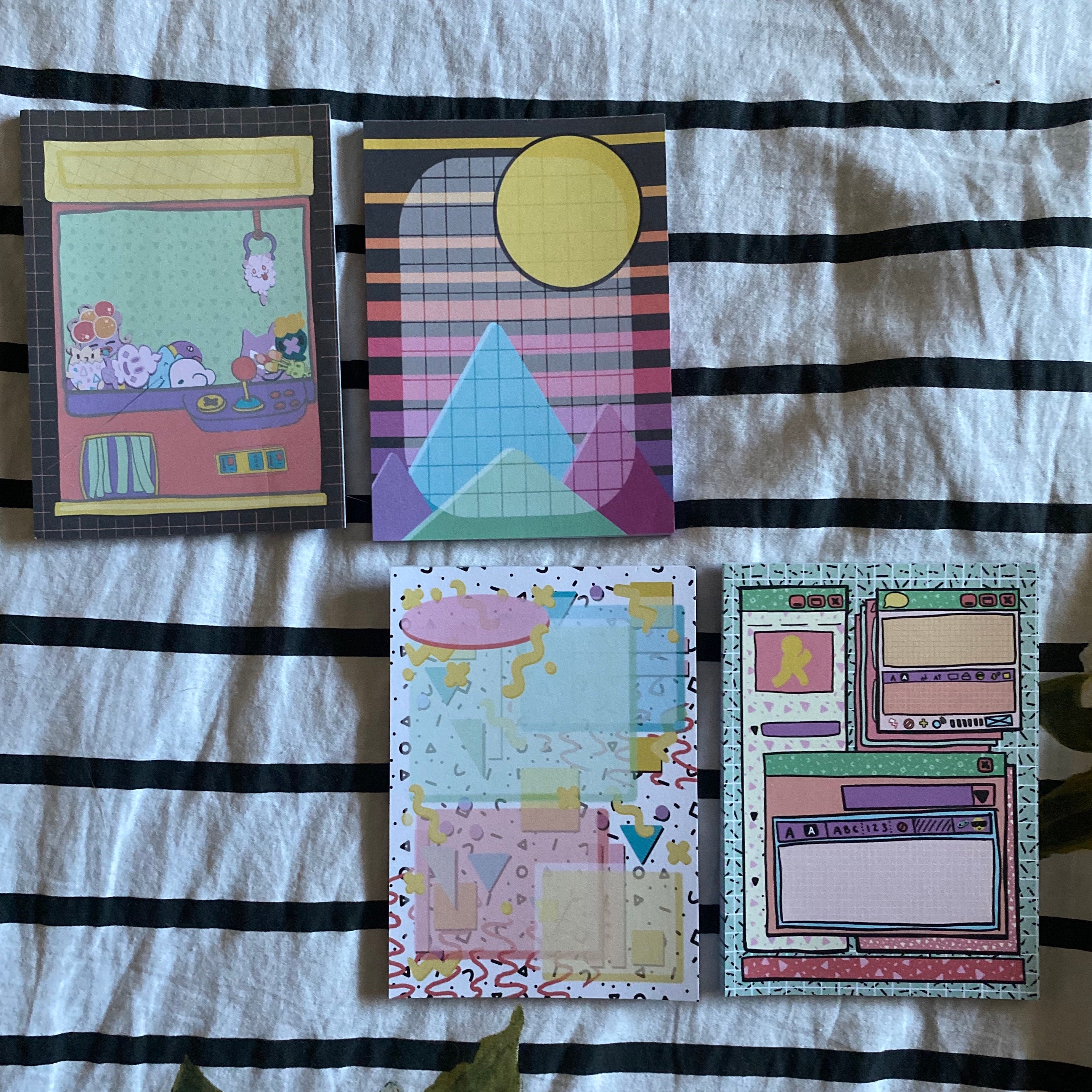 90s Memo Pad Cute Nostalgic Stationery Unique Note Paper | Etsy