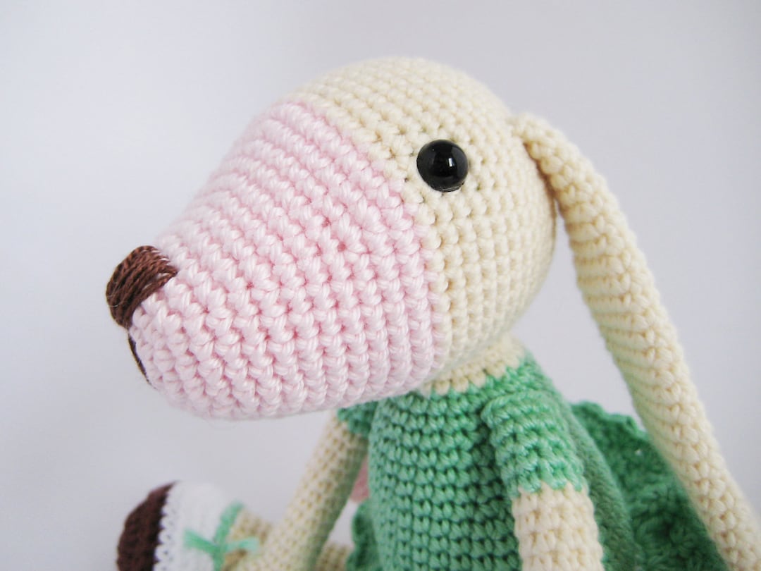 Long-eared Dog Crochet Toy PATTERN - Etsy
