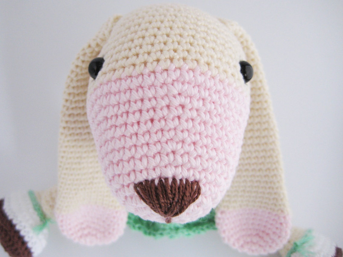Long-eared Dog Crochet Toy PATTERN - Etsy