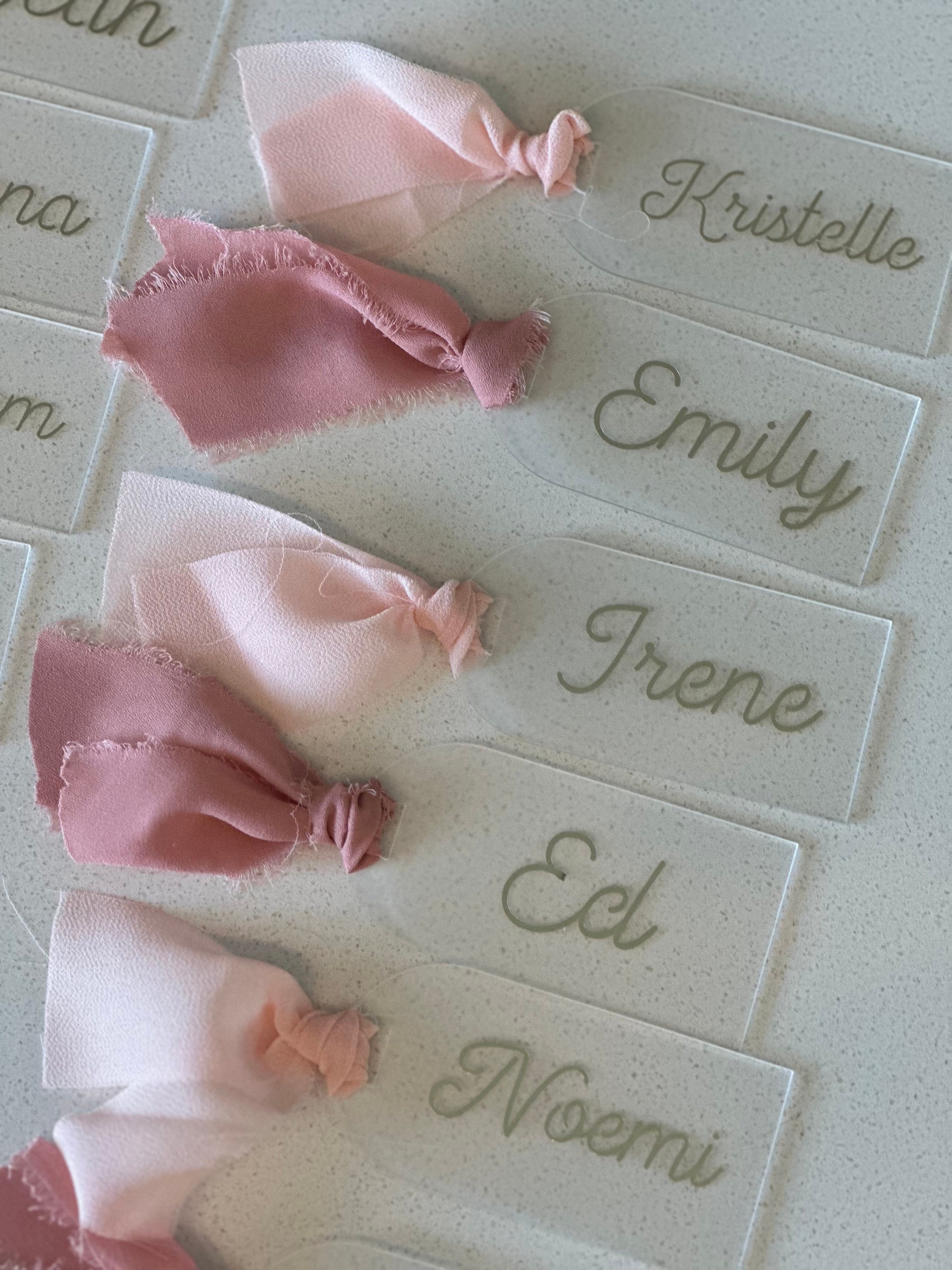 Place Cards, Name Tags, Custom, Personalised, Wedding, Christening ...
