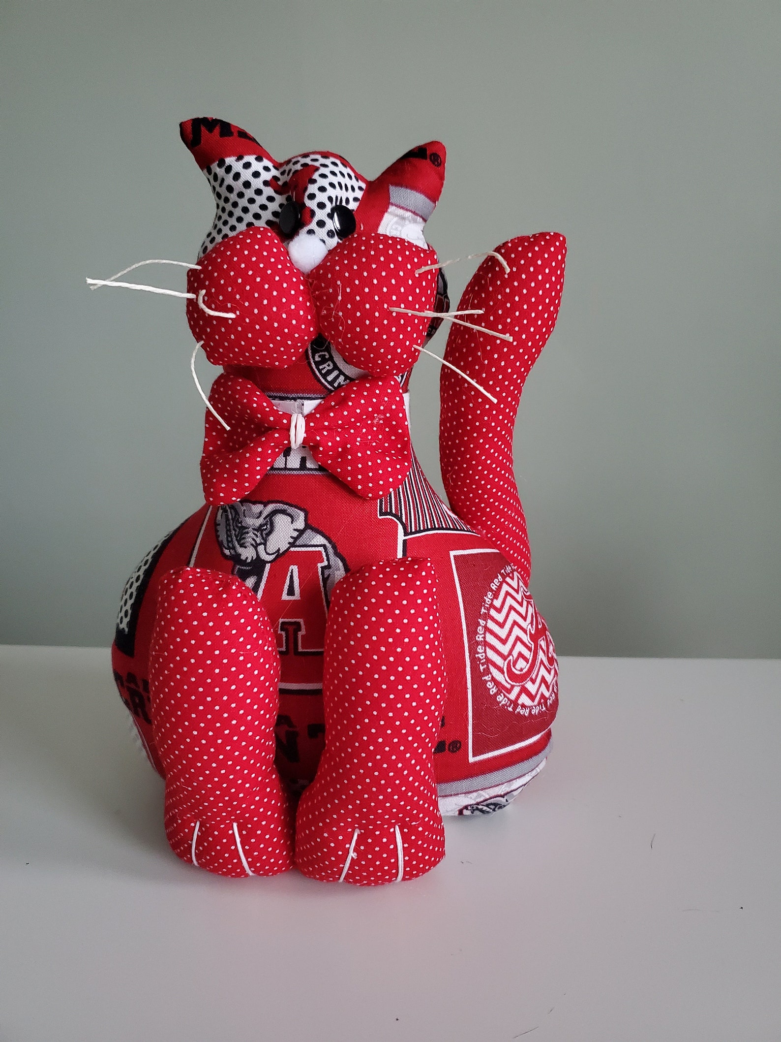 Alabama Crimson Tide Football Cat | Etsy