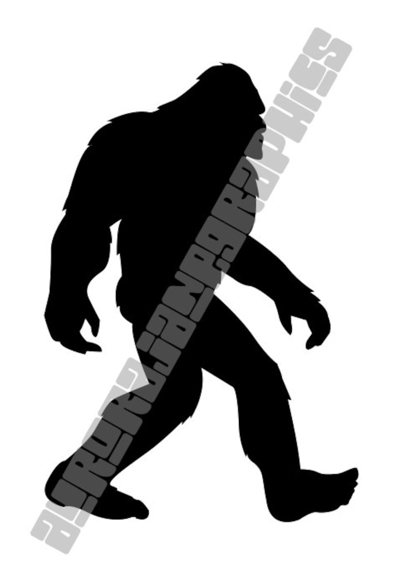 Bigfoot Vinyl Sticker Decal for Cars, Laptops, Etc. - Etsy