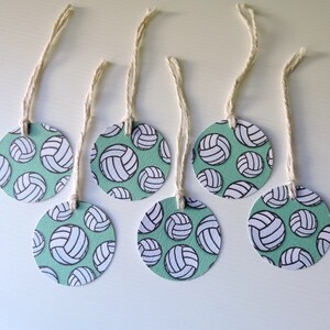 Netball Gift Tags - Green Netball Gift Tags, 2 Inch 5cm Circle, Set of ...