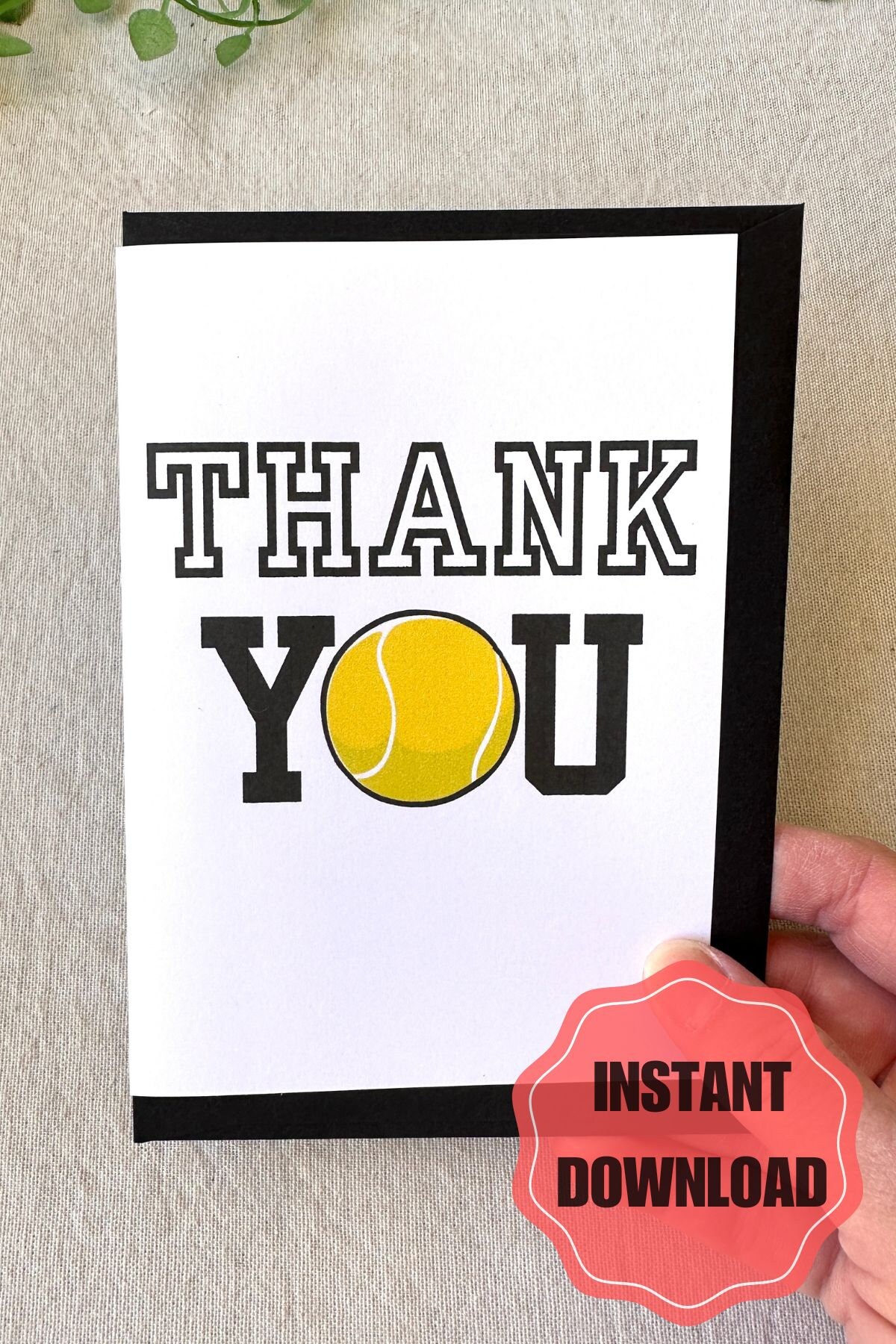 DIGITAL FILE Soccer Thank You Card Blank for Your Message, PDF ...