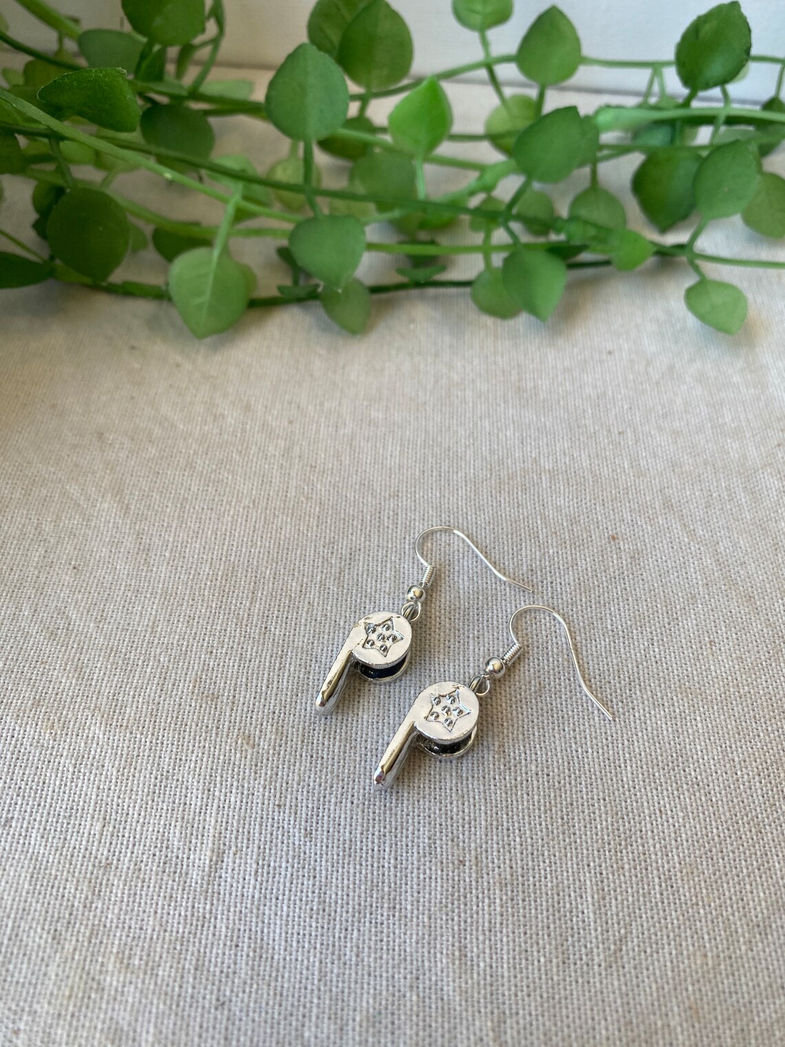 3D Netball Umpire Whistle Earrings Silver Plated 3D Whistle - Etsy UK