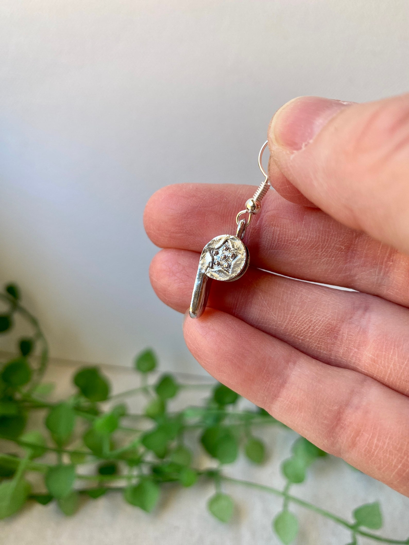 3D Netball Umpire Whistle Earrings Silver Plated 3D Whistle - Etsy UK