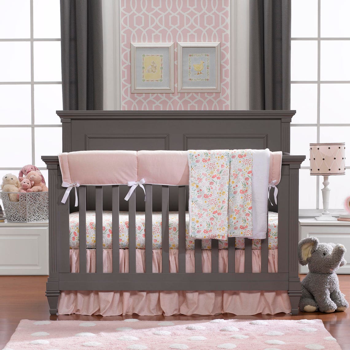 Petal Pink Linen Contoured Changing Pad Cover Linen Changing - Etsy