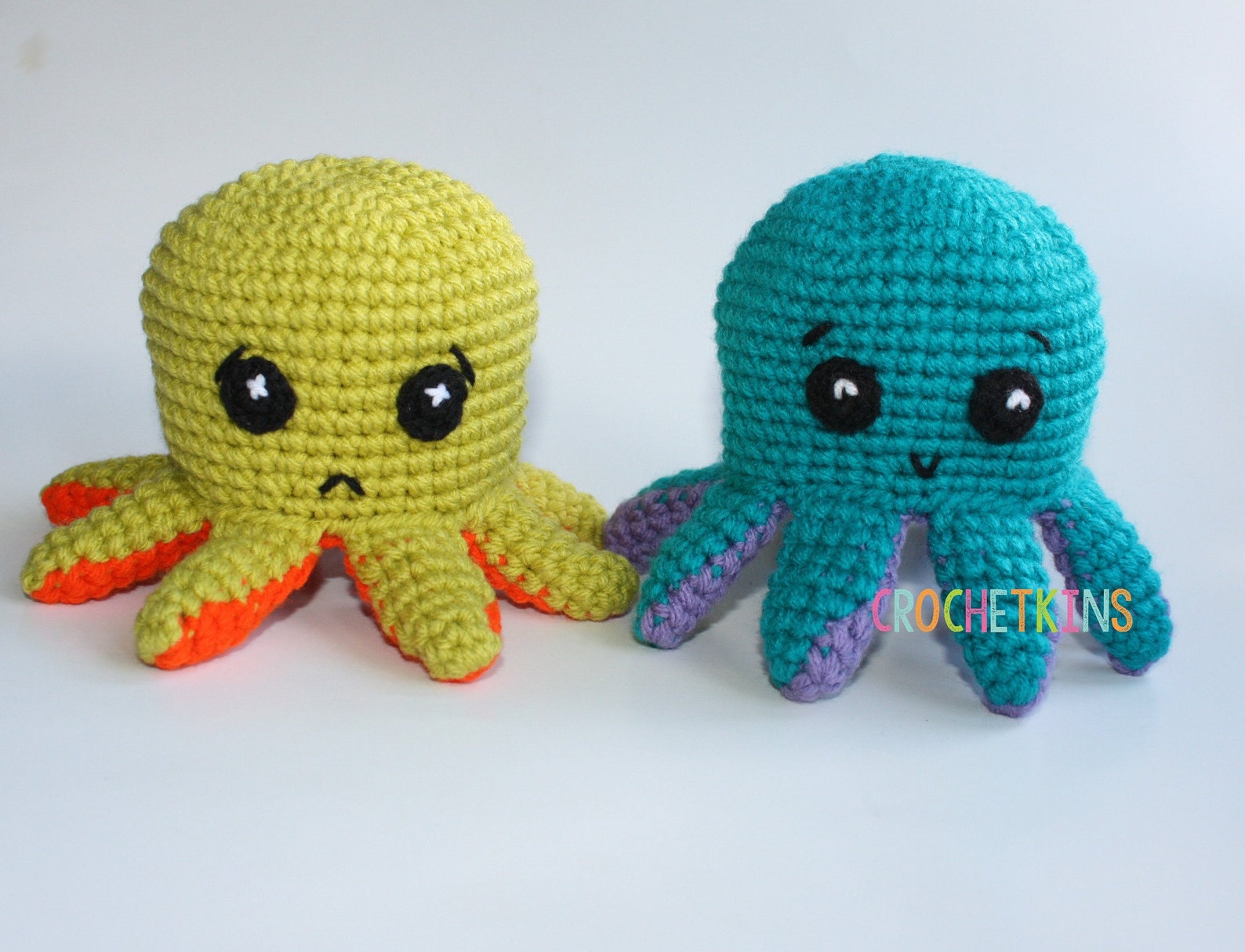 Reversible Octopus Crochet Pattern - Etsy Canada